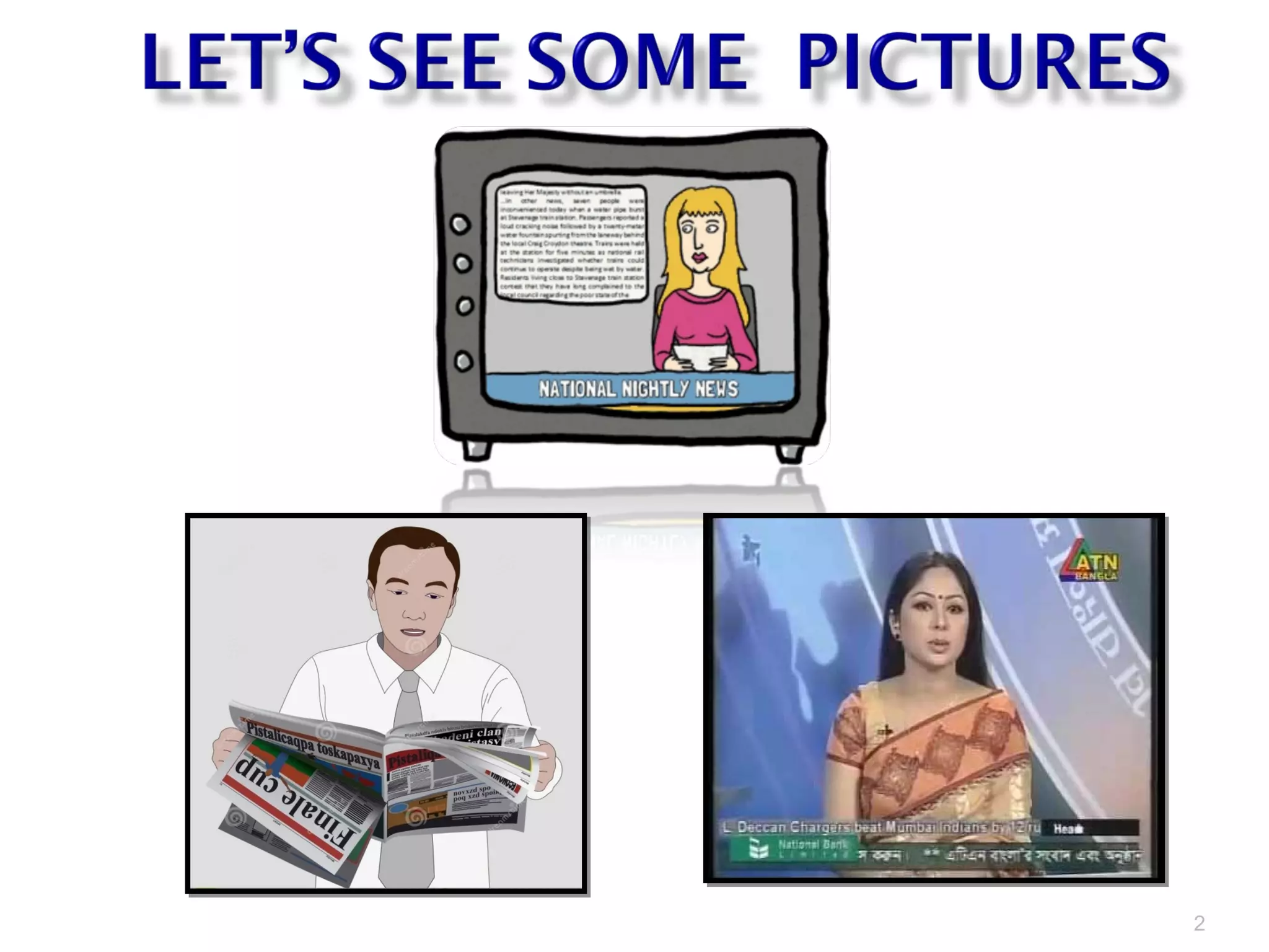 Lesson 3 news! news! news! - | PPT