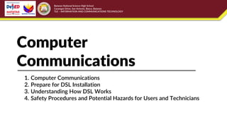 Computer communicationLessonForTechnicians | PDF