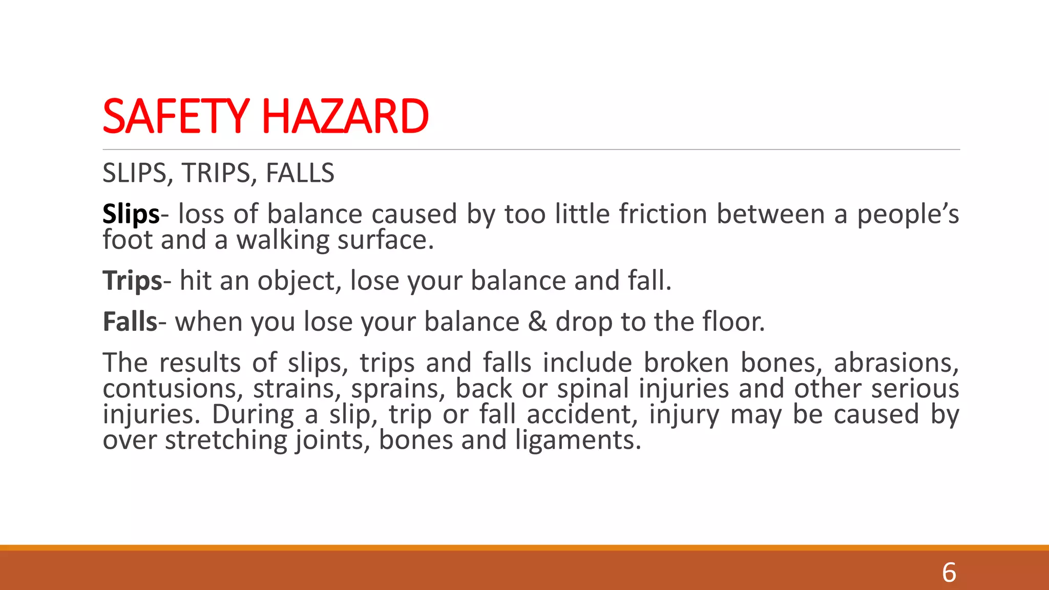 LESSON 4 Common workplace hazard and their control measure | PPTX