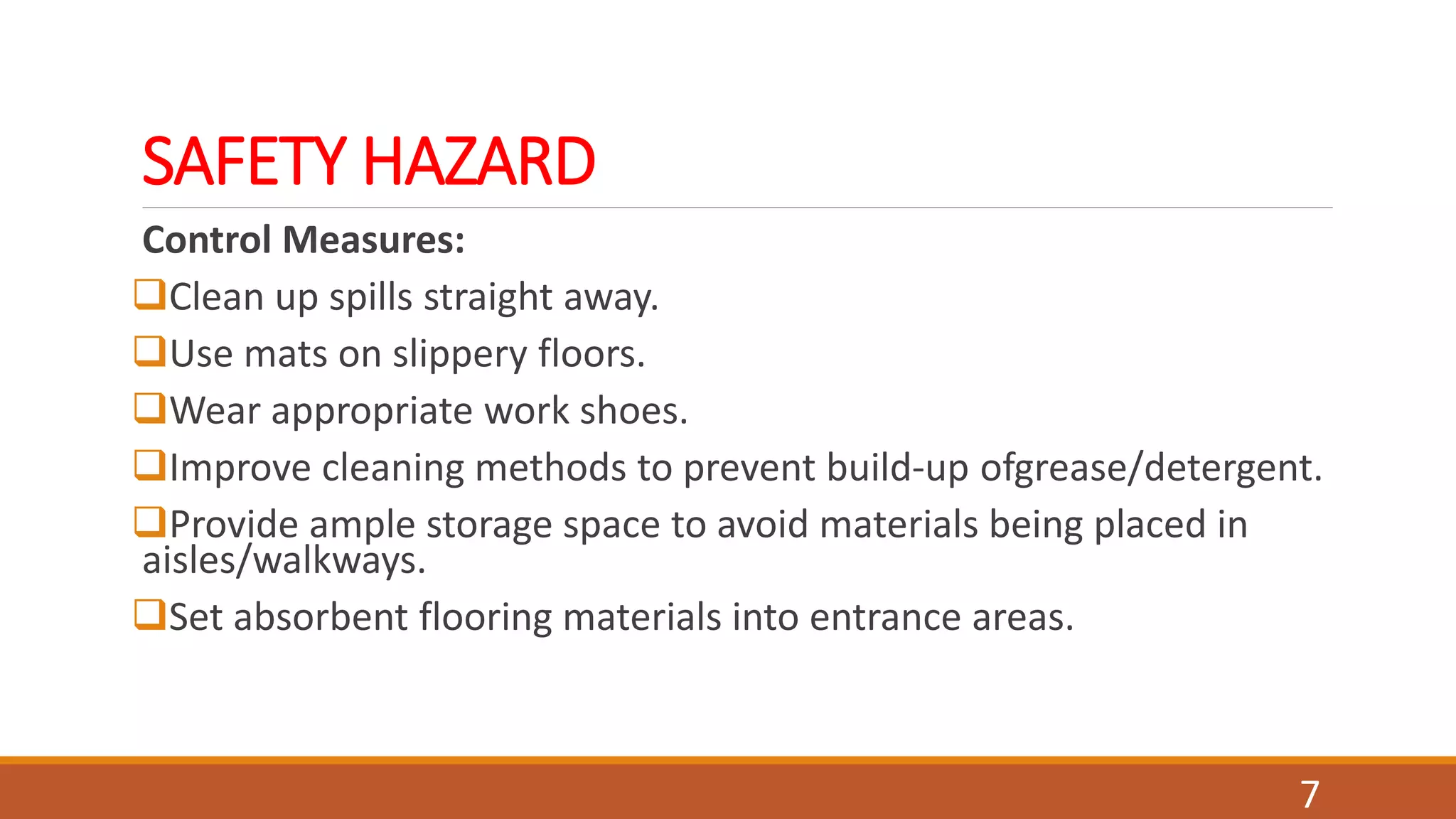 LESSON 4 Common workplace hazard and their control measure | PPTX