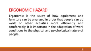 LESSON 4 Common workplace hazard and their control measure | PPTX