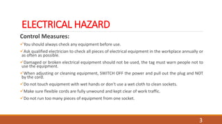 LESSON 4 Common workplace hazard and their control measure | PPTX