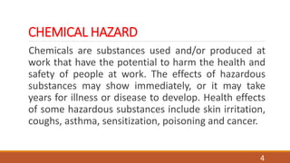 LESSON 4 Common workplace hazard and their control measure | PPTX
