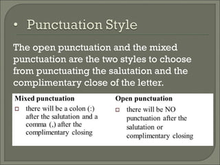 Physical Aspects of the Business Letter | PPT