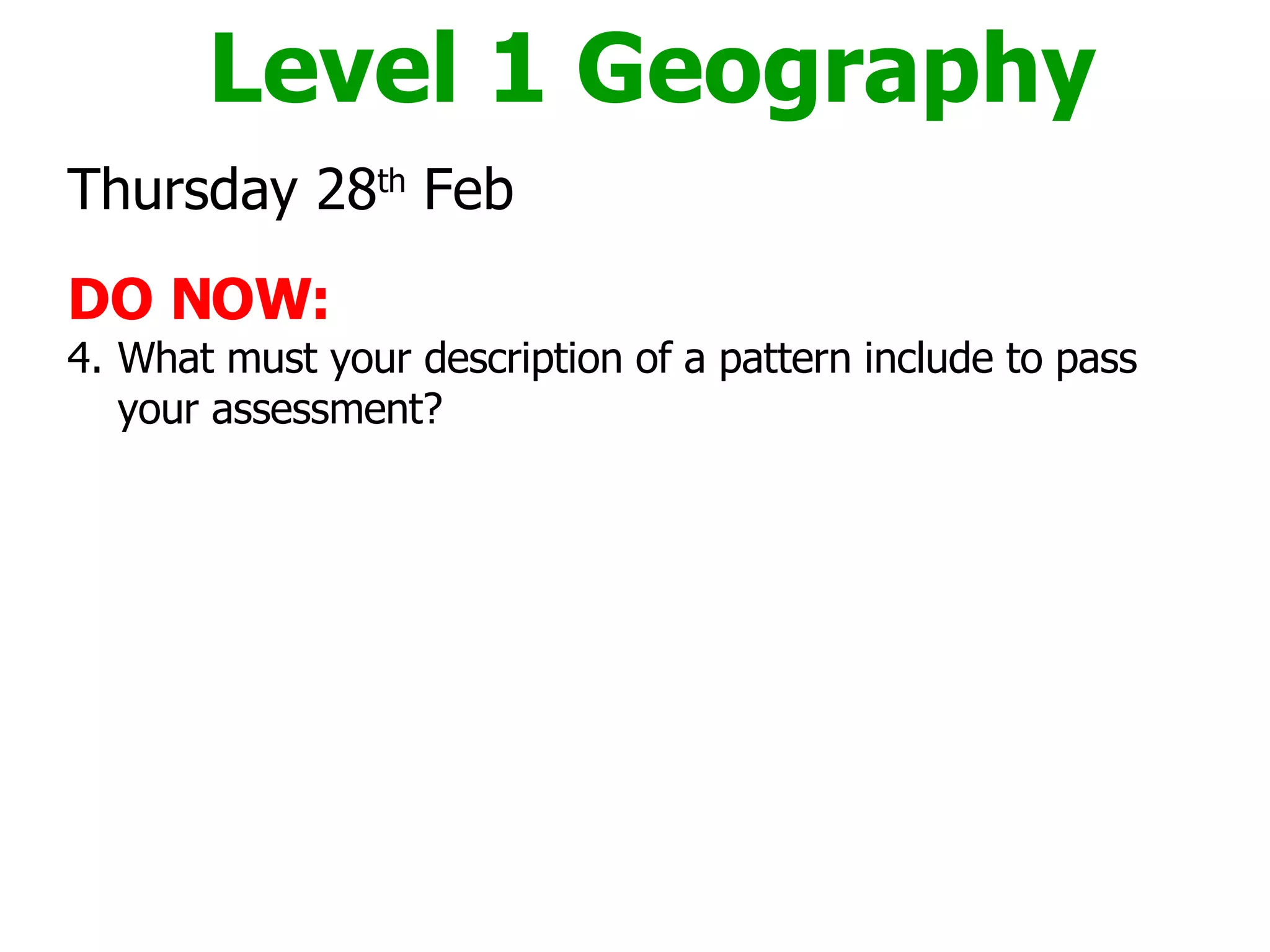 Lesson 4 - Describing Patterns | PPT