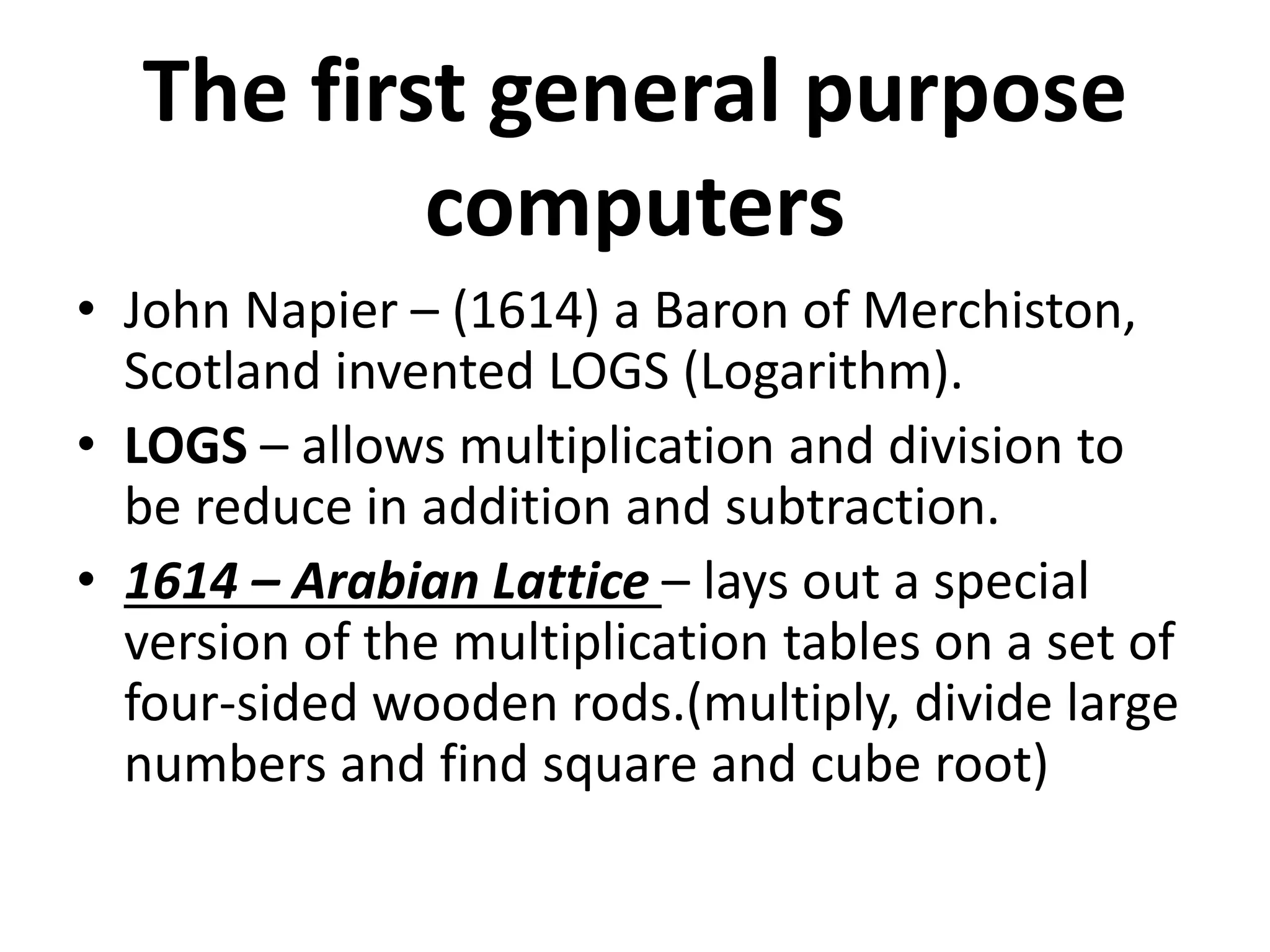 four-basic-periods-of-computer-history | PPTX