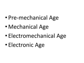 four-basic-periods-of-computer-history | PPTX