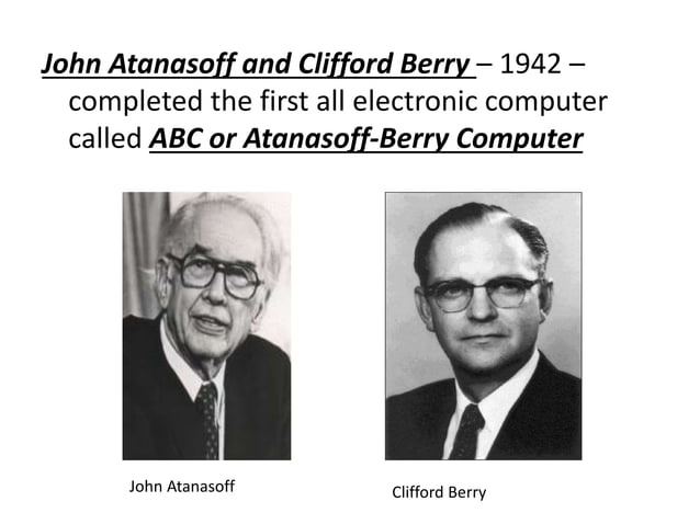 four-basic-periods-of-computer-history | PPTX | Science