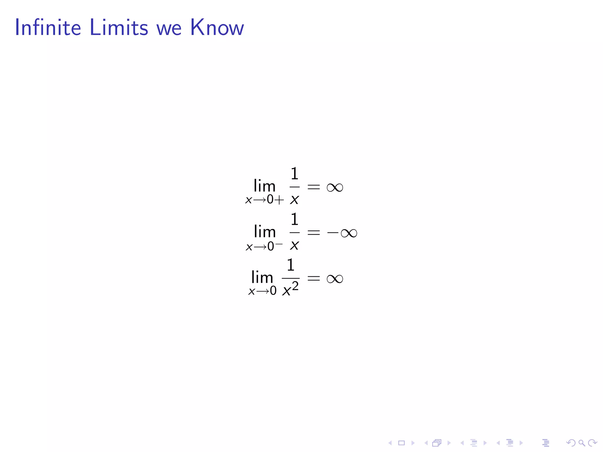 Lesson 4: Limits Involving Infinity | PDF