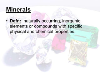 Lesson 4-minerals-and-rocksss (1) | PPT