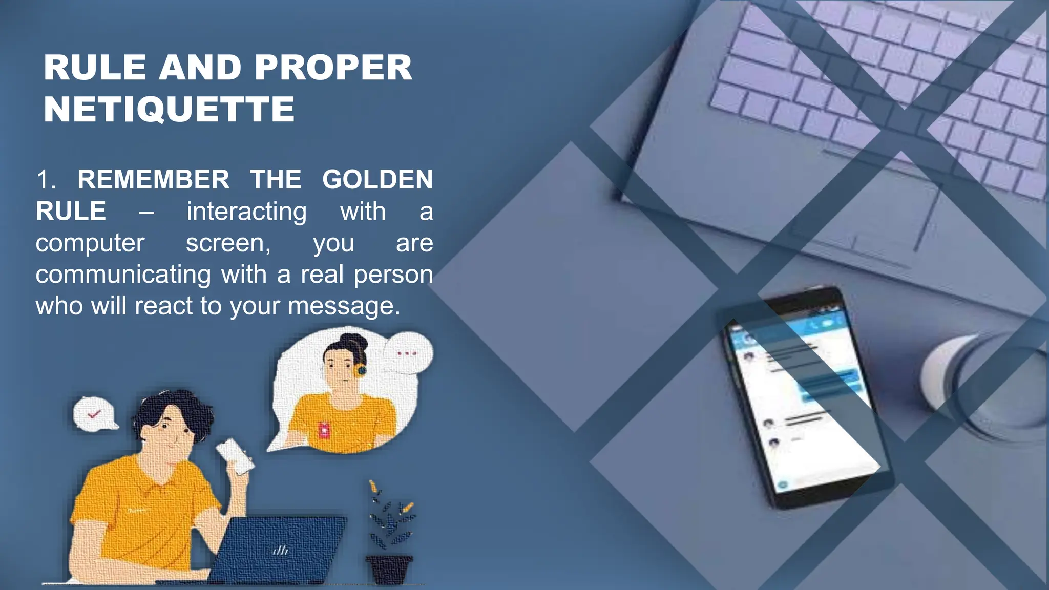 LESSON-4-NETIQUETTE about proper etiquettes in social media | PPT