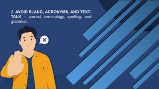 LESSON-4-NETIQUETTE about proper etiquettes in social media | PPT