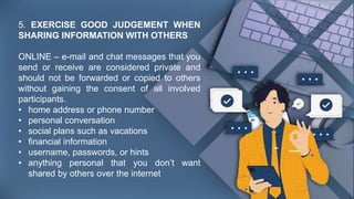LESSON-4-NETIQUETTE about proper etiquettes in social media | PPT