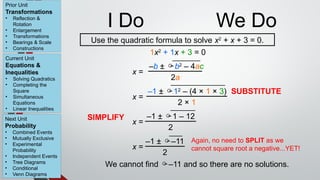 Lesson-4---Quadratic-Formula power point | PPTX
