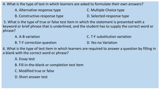 Lesson-5-.1.pptx | Standardized Testing | Educational Assessment
