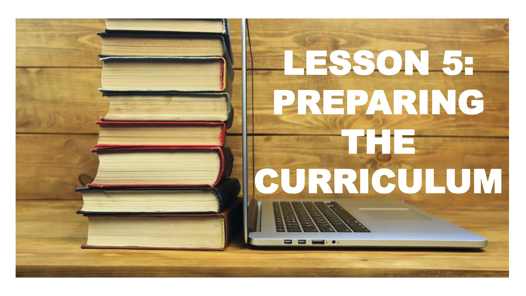 Preparing the curriculum planning or creating | PPTX