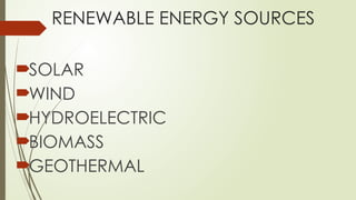 GRADE 11 FIRST QUARTER LESSON 5 ENERGY RESOURCES | PPTX