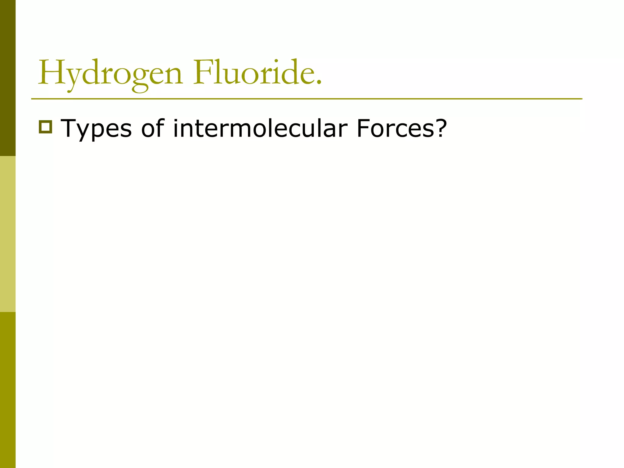 Lesson 5 Hydrogen Halides. | PPT