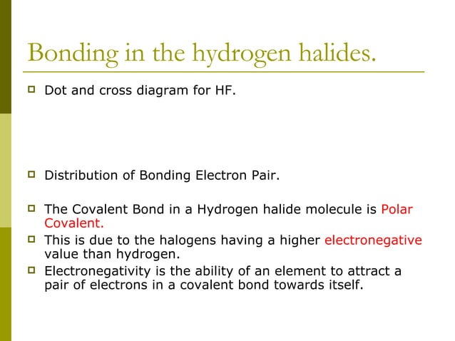 Lesson 5 Hydrogen Halides. | PPT