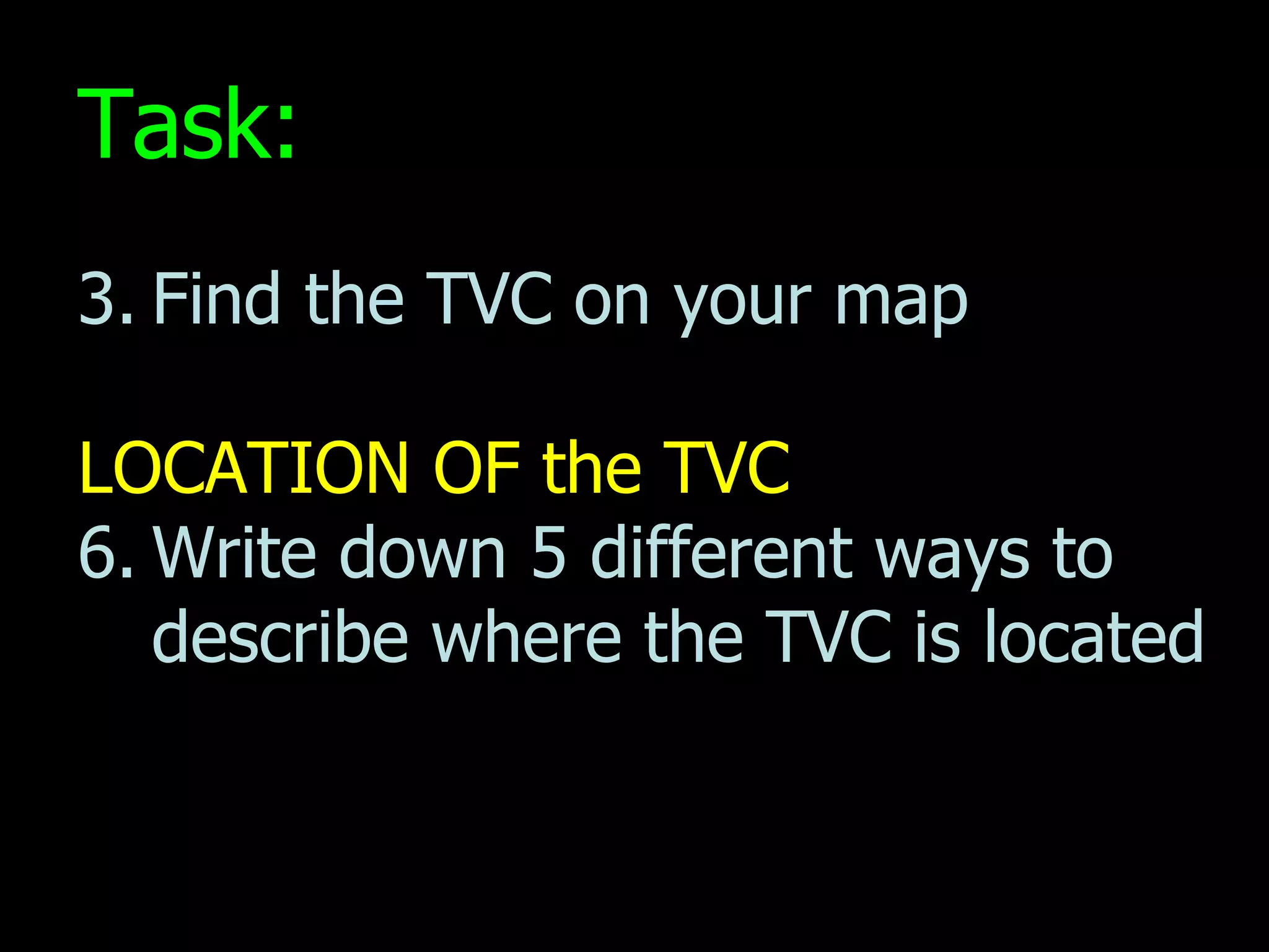 Lesson 5 - Intro To Tvc | PPT