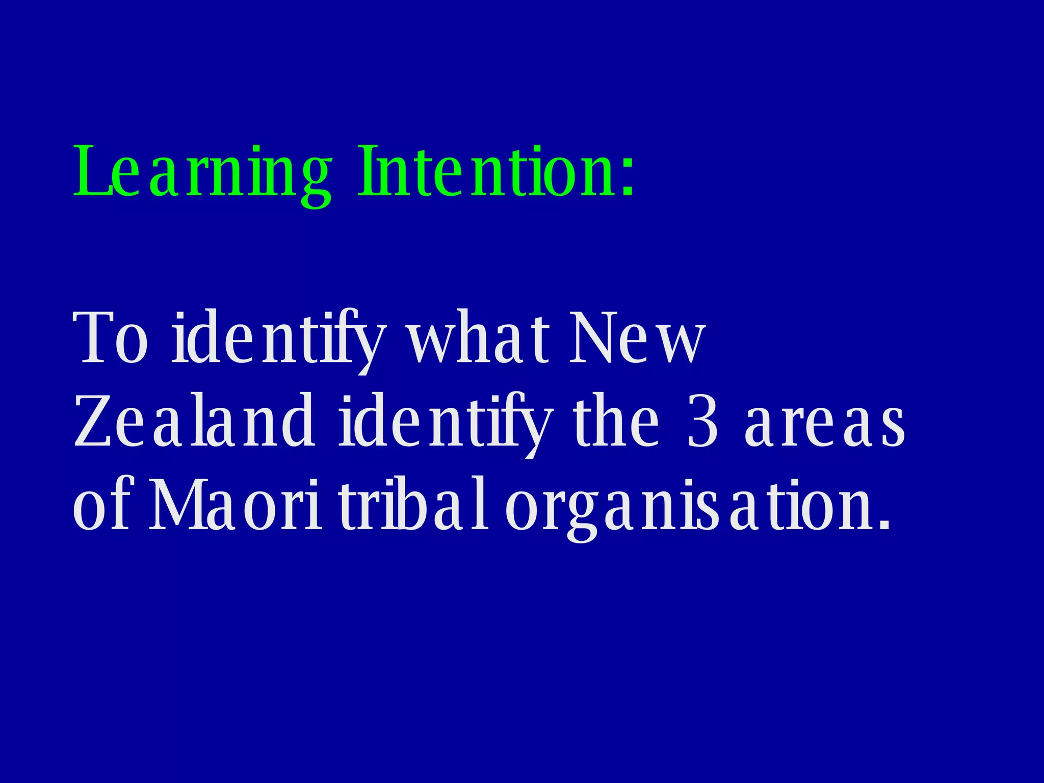 Lesson 5 - Maori culture | PPT