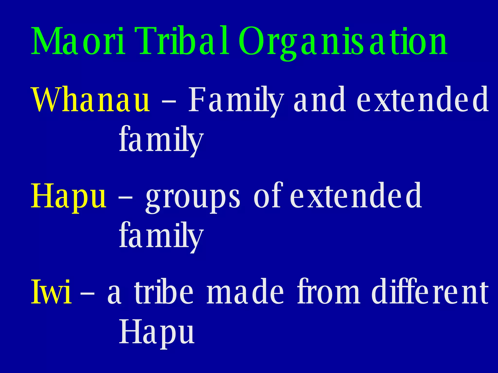 Lesson 5 - Maori culture | PPT