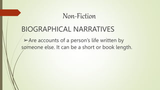 Lesson-5-Non-Fiction-Drama.pptx | Comedy | Genres