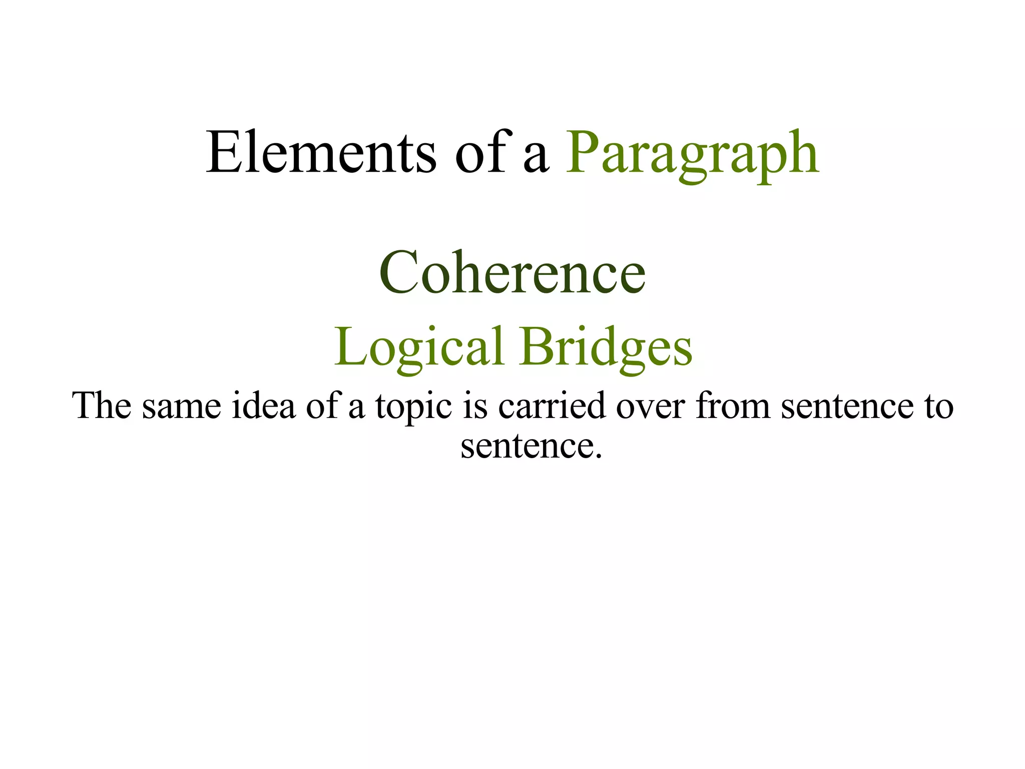 Lesson 5 Paragraphs | PPT