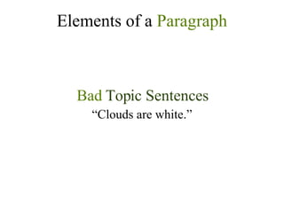 Lesson 5 Paragraphs | PPT