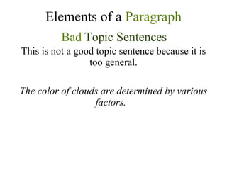 Lesson 5 Paragraphs | PPT