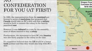 BC and Canadian Confederation a PowerPoint | PPTX