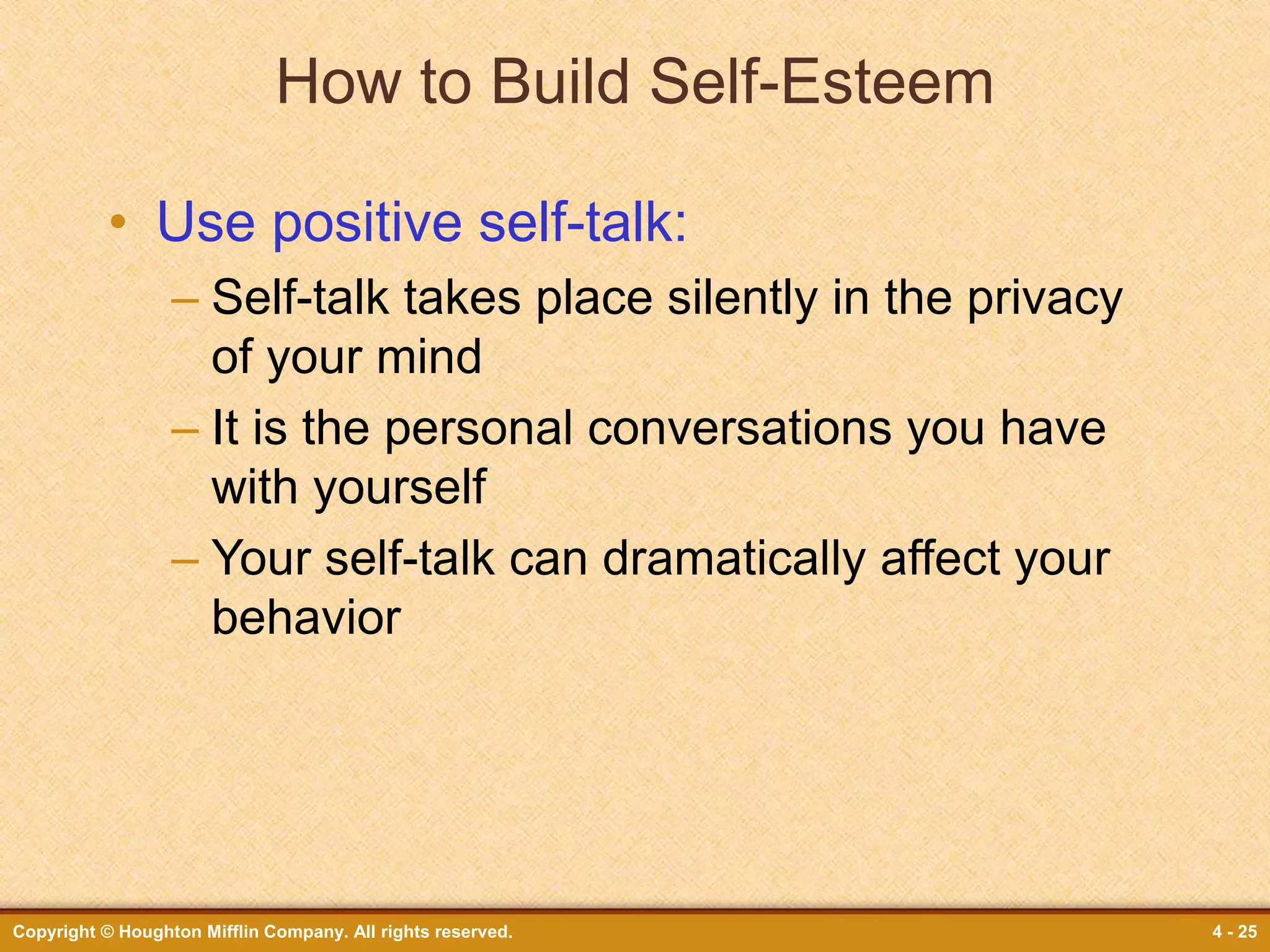 Self-Esteem | PPT