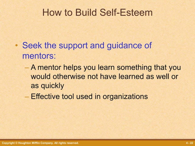 Self-Esteem | PPT