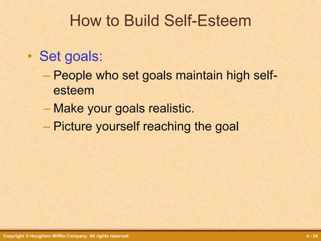 Self-Esteem | PPT
