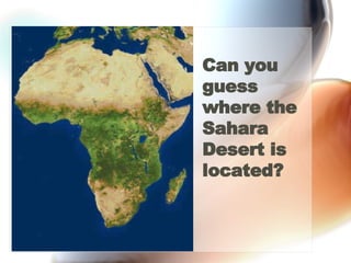 Sub Saharan Africa Physical Features