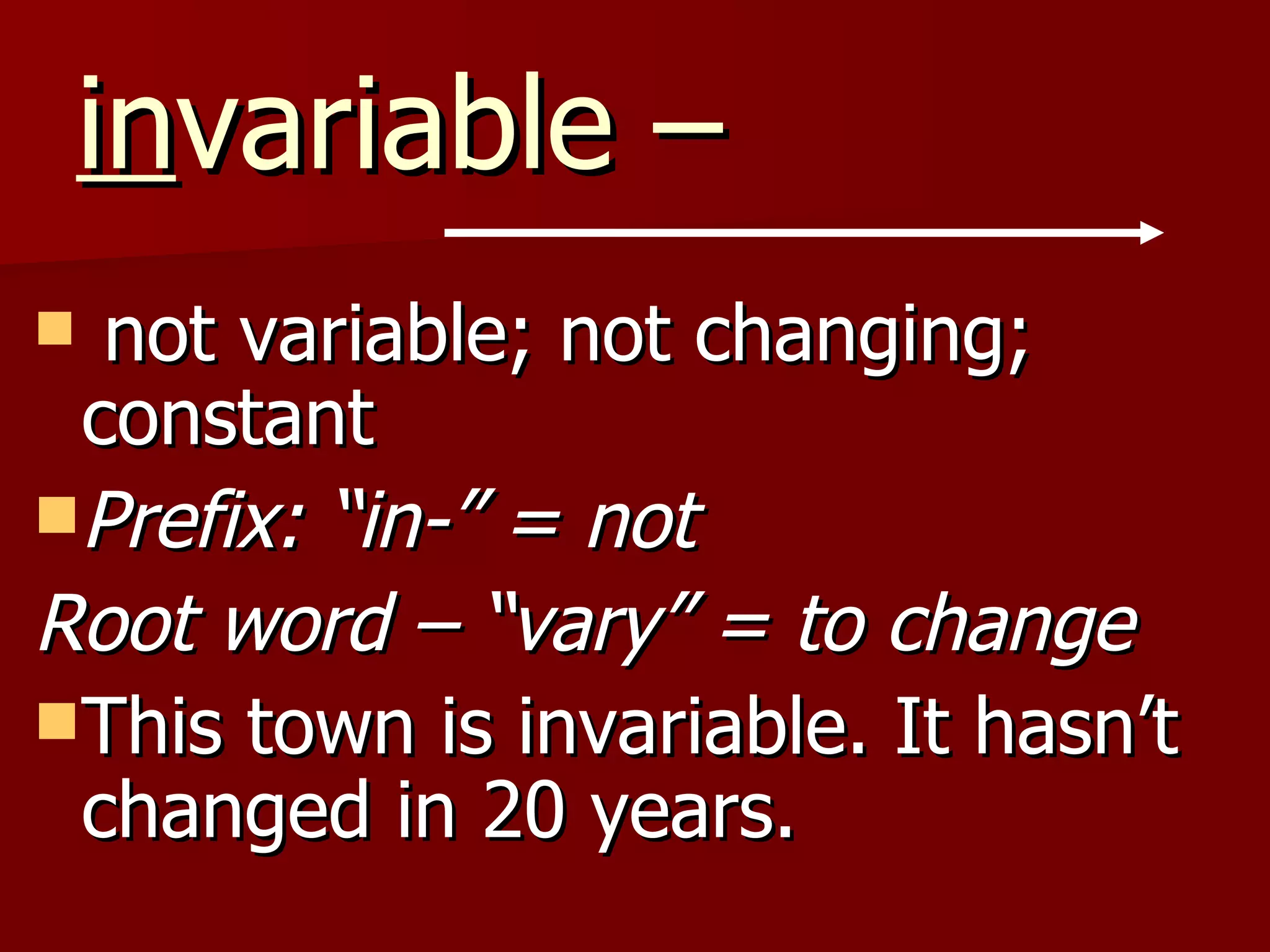 Lesson 5 Vocabulary | PPT