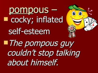 Lesson 5 Vocabulary | PPT