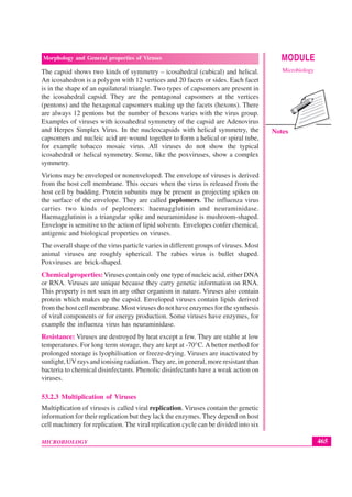 Lesson-53.pdf morphology and general character properties of virus | PDF