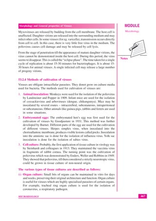Lesson-53.pdf morphology and general character properties of virus | PDF