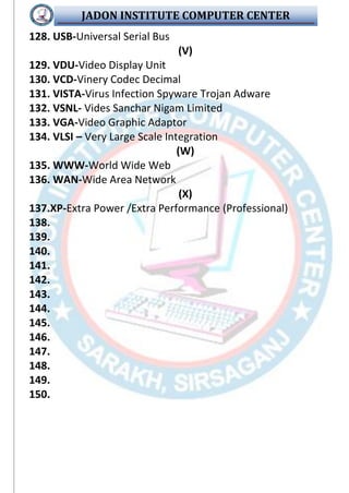 Lesson 5 full form | PDF