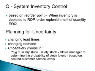 NMIT-SUPPLY-CHAIN-MANAGEMENT-Lesson5 | PPT