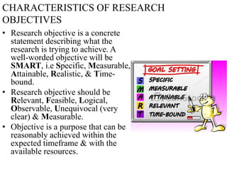 Lesson 5 research objectives | PPT