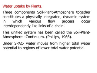 Lesson-6-1 (2). Water absorption by plant | PPT