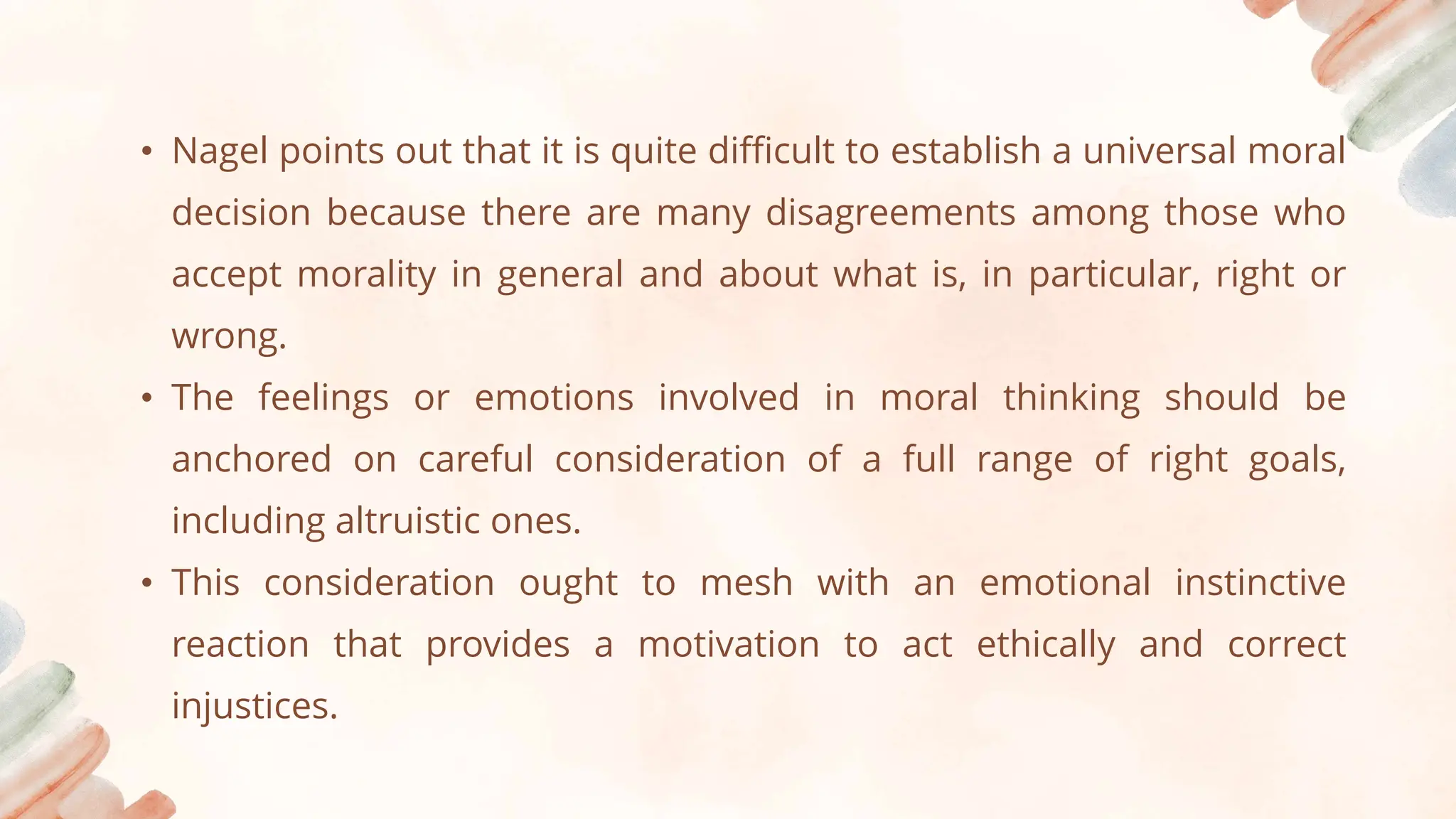 FEELINGS AND MORAL DECISION-MAKING IN ETHICS | PPTX