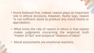 FEELINGS AND MORAL DECISION-MAKING IN ETHICS | PPTX