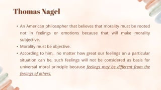 FEELINGS AND MORAL DECISION-MAKING IN ETHICS | PPTX