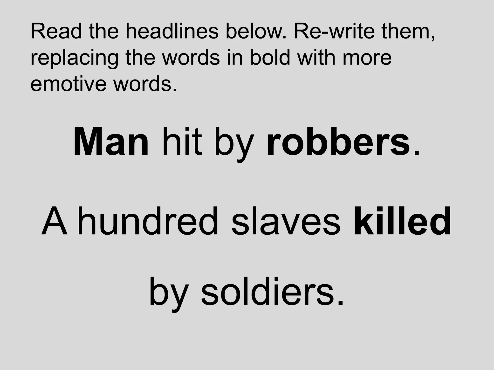 Emotive Language | PPTX