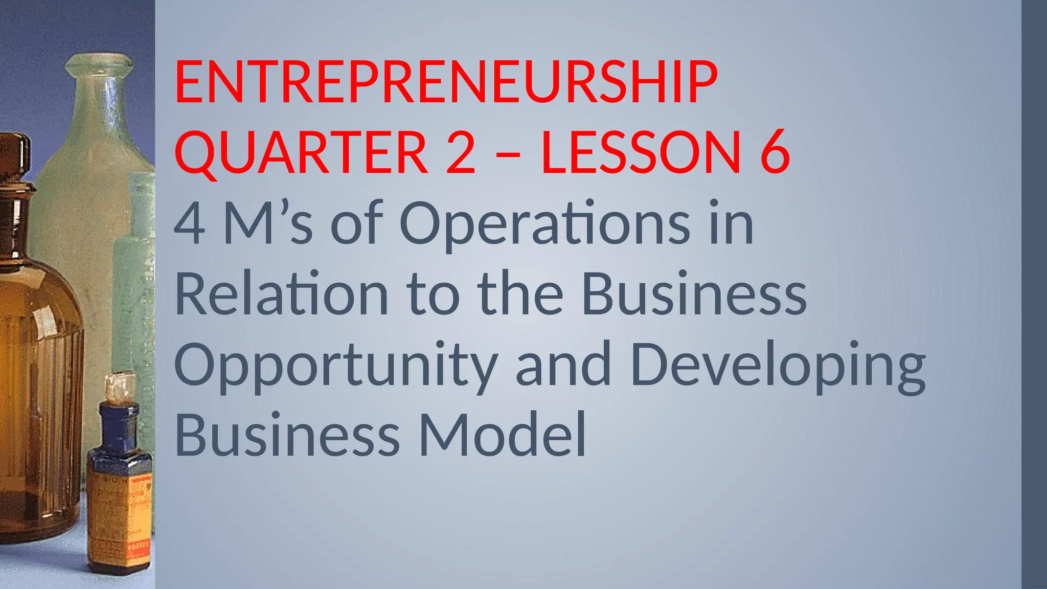 LESSON-6-ENTREPRENEURSHIP GRADE11 -PPT.pptx | Business | Business and ...