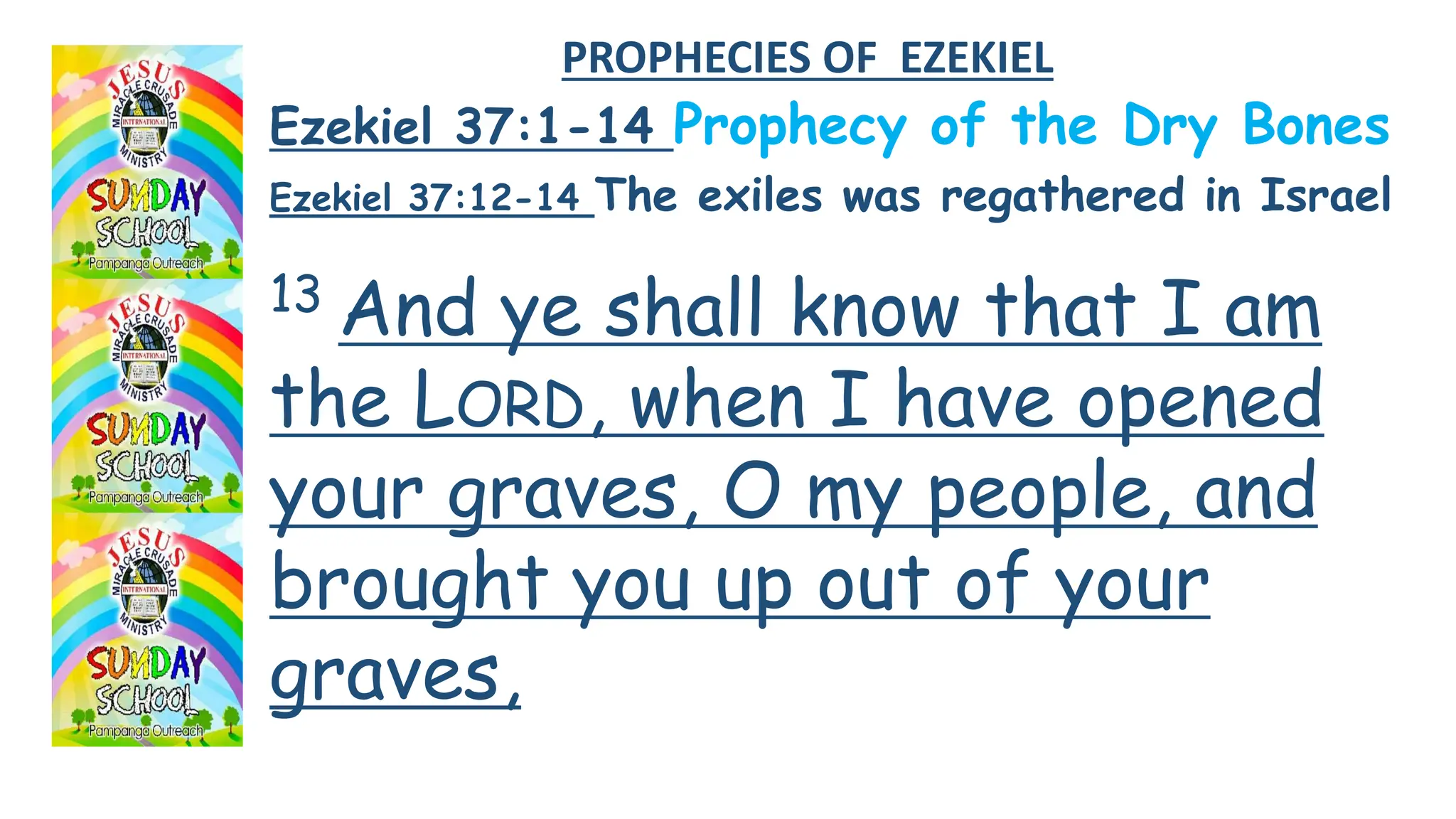 LESSON 6 BIBLE EZEKIEL DANIEL JEREMIAH A | PPT