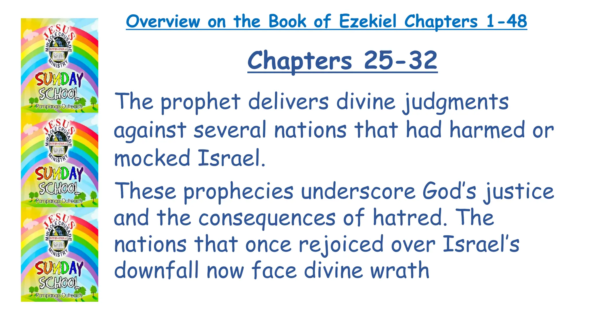 LESSON 6 BIBLE EZEKIEL DANIEL JEREMIAH A | PPT